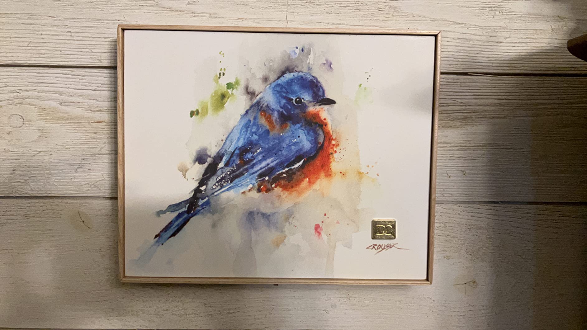 $4/mo - Finance DEMDACO Big Sky Carver Springtime Bluebird Wall Art ...