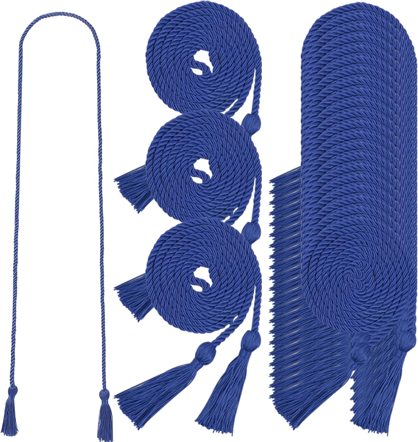 Amazon.com: 24 pcs Graduation Honor Cords 68" Grad Braided Honor Cord ...