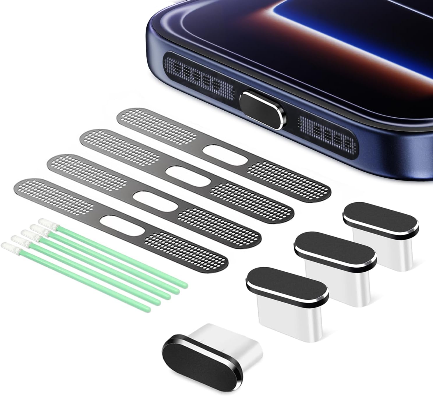 Amazon.com: USB C Dust Plug,USB C Port Cover Type C Charging Port Plug ...