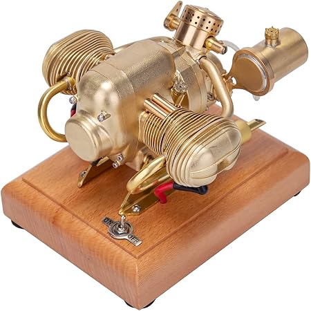 CUTEBERRY Viertaktmotor Bausatz, Benzin-Verbrennungsmotor Modellbau, 3 ...