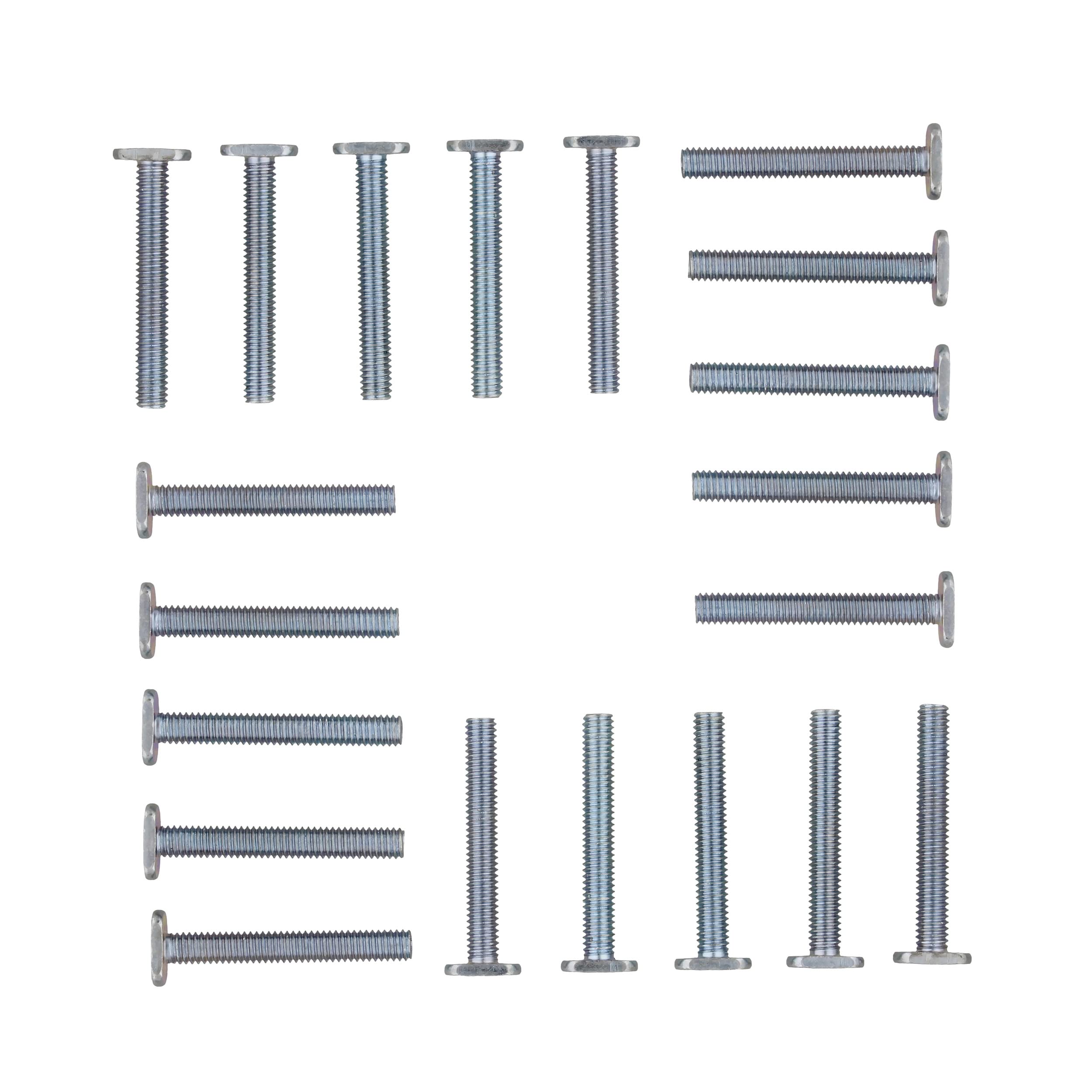 DCT Tee Bolt Set – 20 Pack 2-1/4in T Bolts for Woodworking, T Track ...