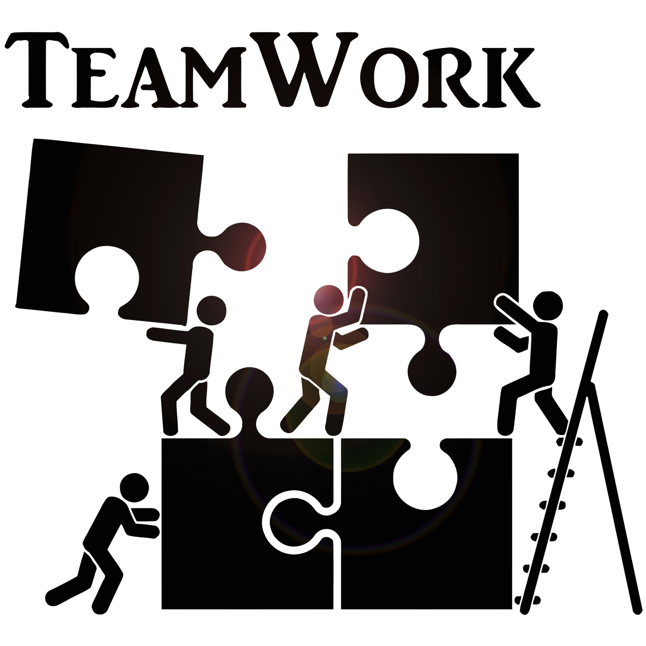 Amazon.com: Vinyl Wall Decal Teamwork Motivation Decor for Office ...