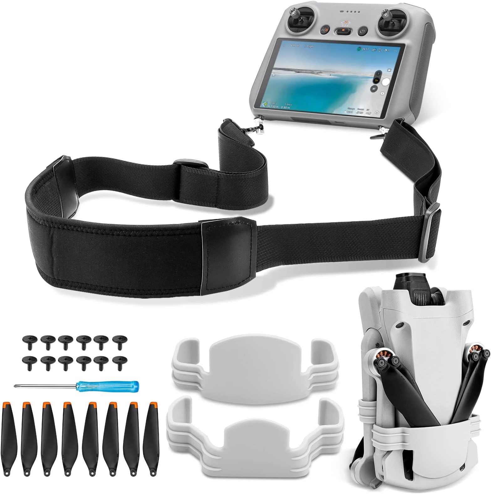 Makerfire DJI Mini 3 Pro Propeller Protector, Propellers for ...