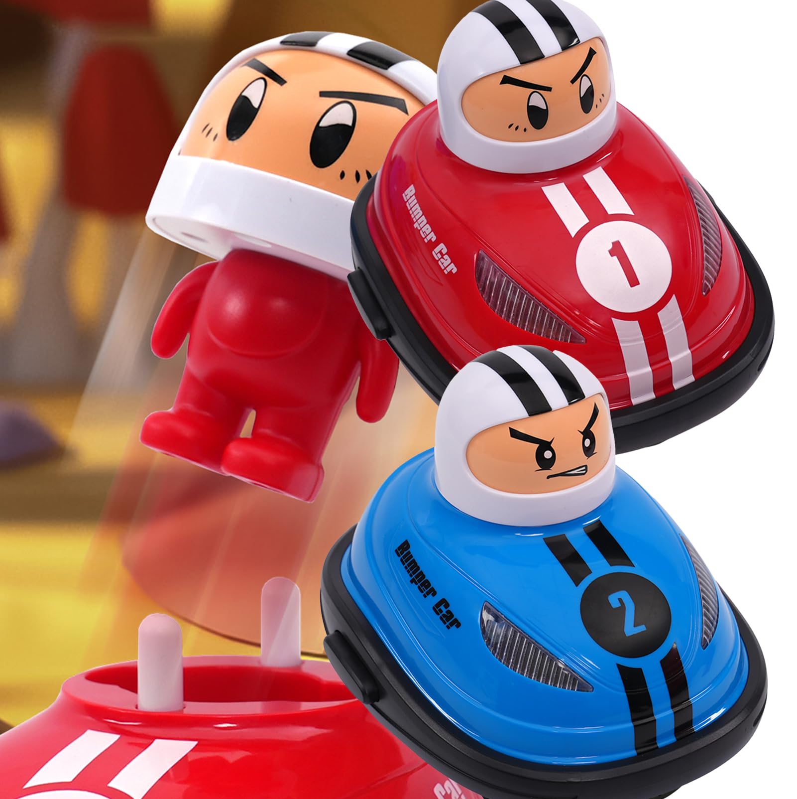 Amazon.com: Meet Gladness Bumper Rivals Rc Ejecting Bumper Cars, Remote ...
