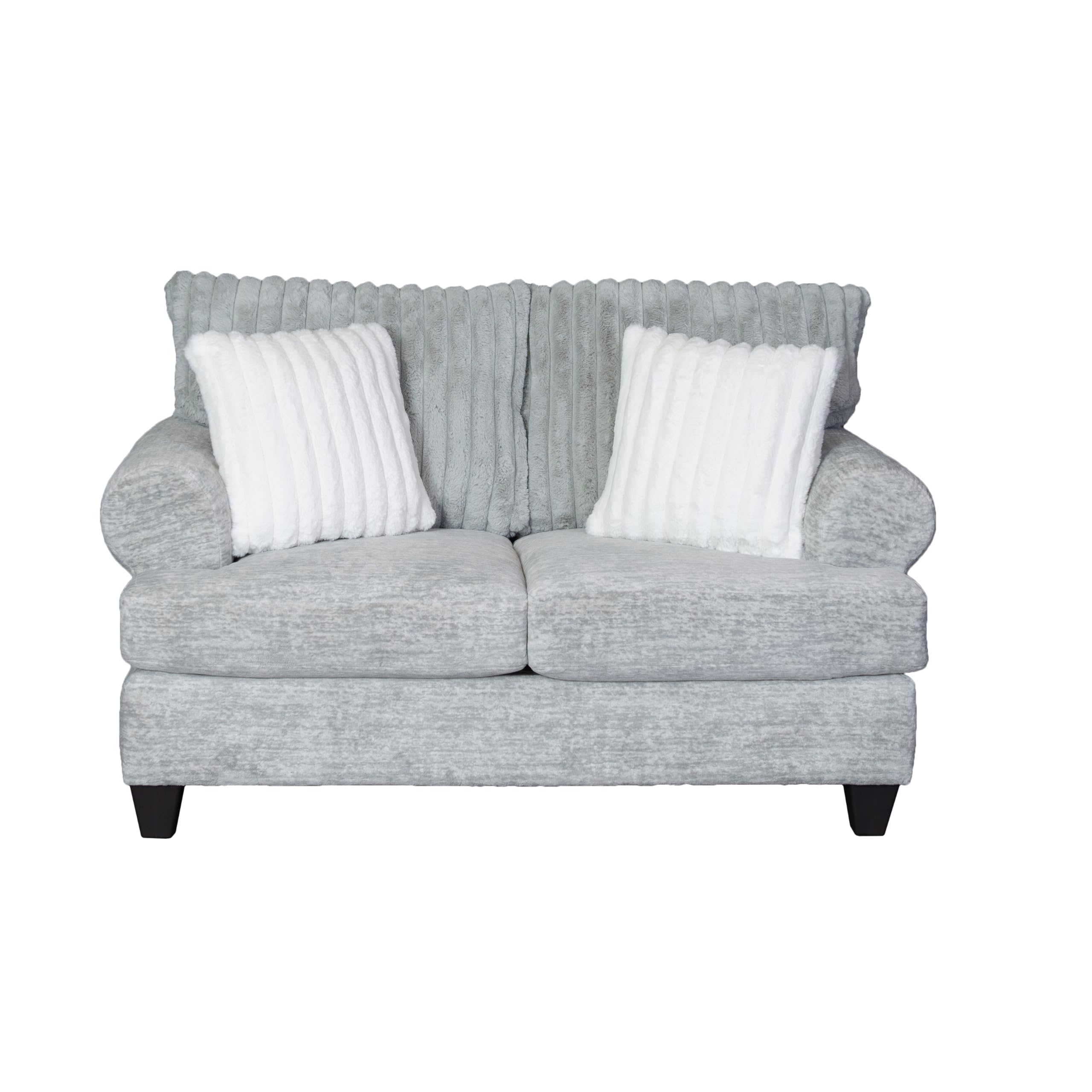 Roundhill Furniture Oasis Transitional Stationary Loveseat, Galactic - Different Color than ...