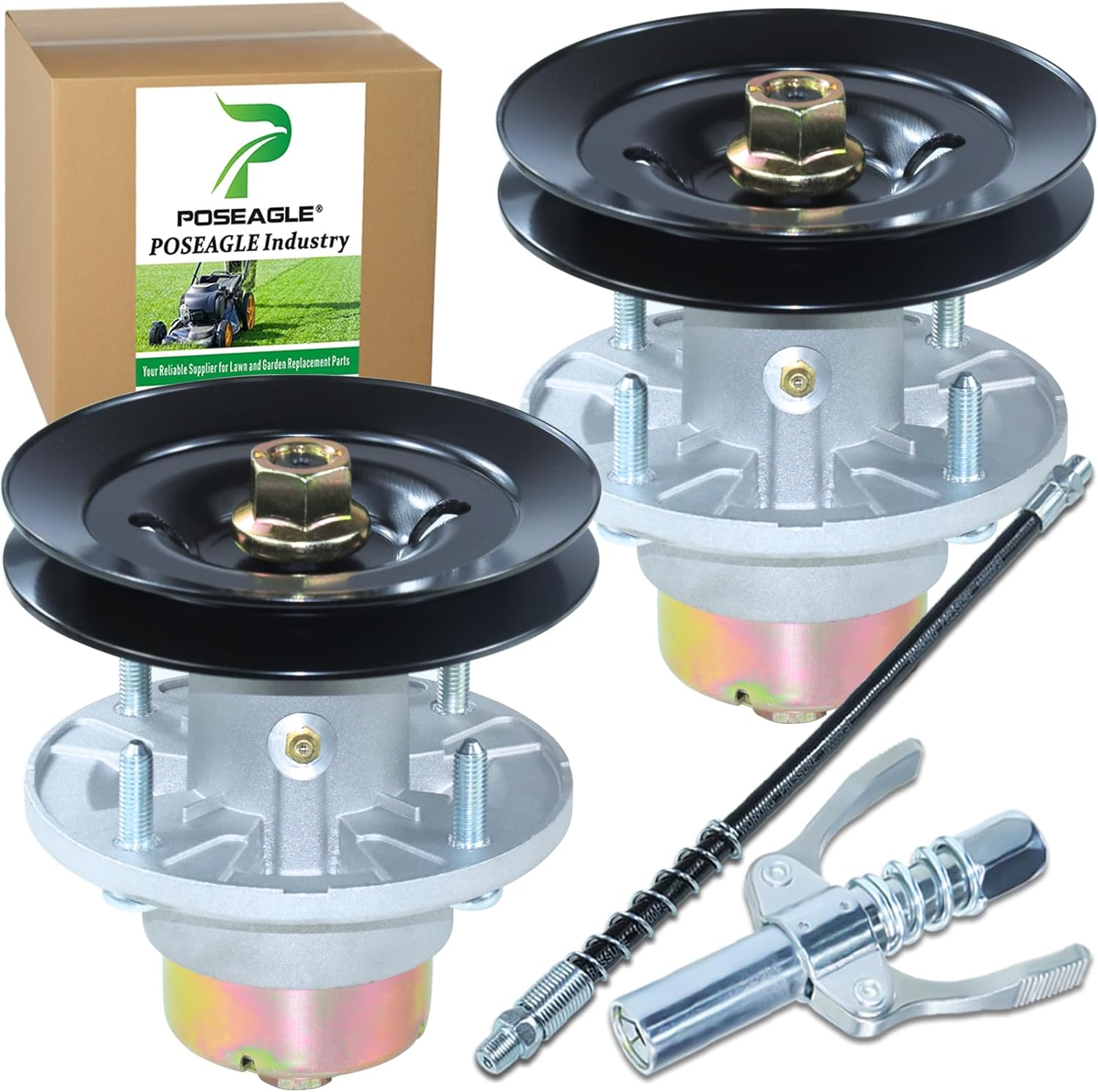 Amazon.com : POSEAGLE 2 Pack AM144608 Spindle Assembly with UC26511 ...