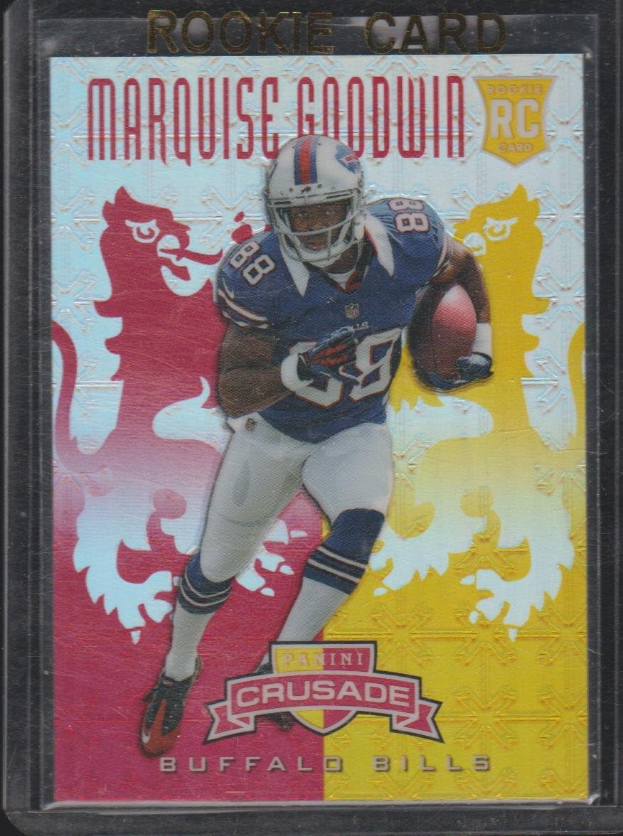 2013 Panini Crusade Marquise Goodwin Bills 85/99 Rookie Football Card ...