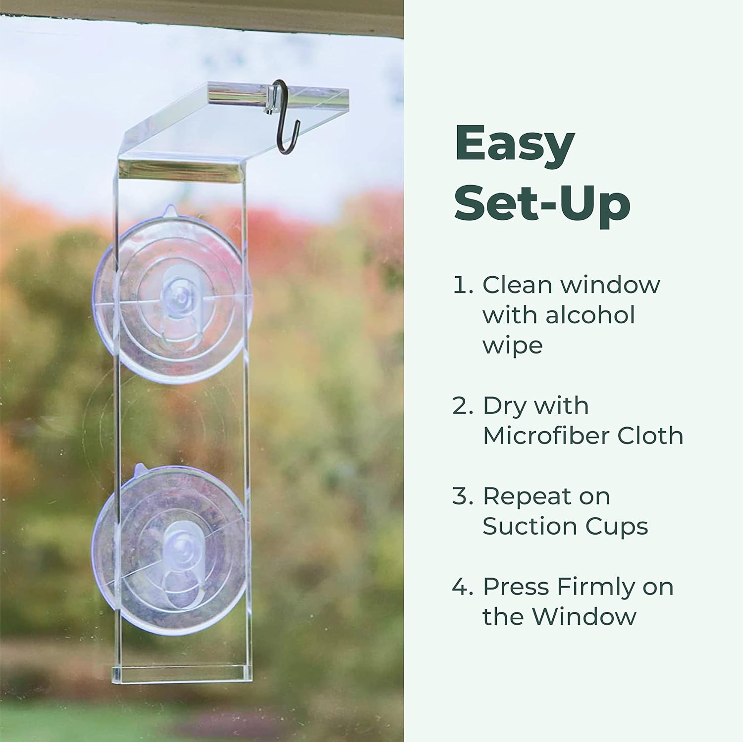 Veg Dangler Suction Cup Window Hanger Multi Pack – Bird Feeder Holder ...