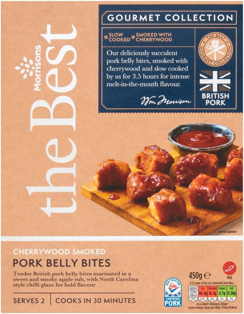 Morrisons The Best Gourmet Collection Cherrywood Smoked Pork Belly ...