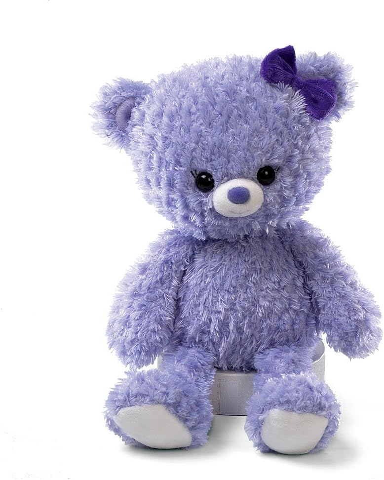 Amazon.com: Gund Bonn Bonn Periwinkle 13" Bear Plush : Toys & Games