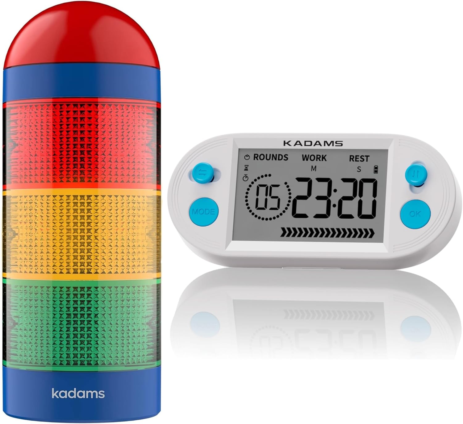 Amazon.com: KADAMS Visual Timer Bundle with Exercise Pomodoro Timer ...