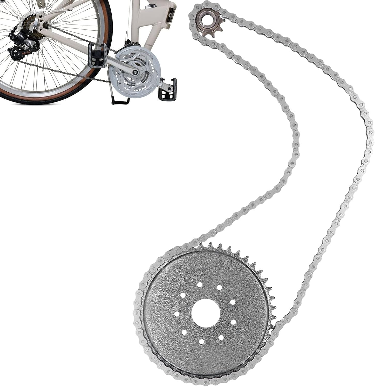 Amazon.com: Tefola Front Rear Sprocket, 10T Front Sprocket Cog 44T Rear ...