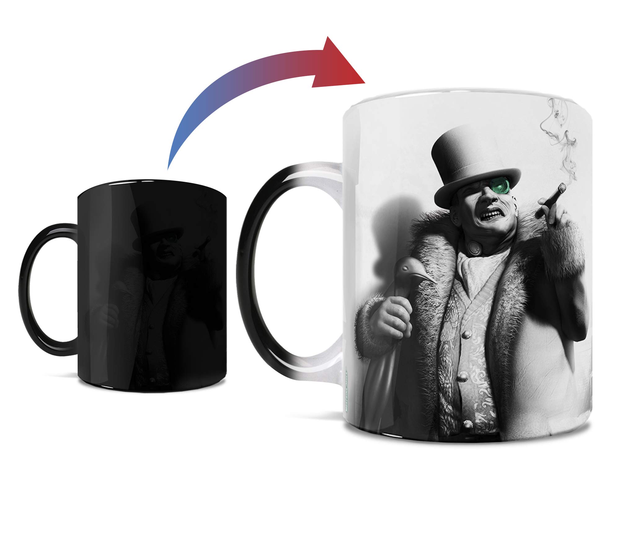 Amazon.com: Morphing Mugs DC Comics - Batman - Penguin - Arkham Origins ...