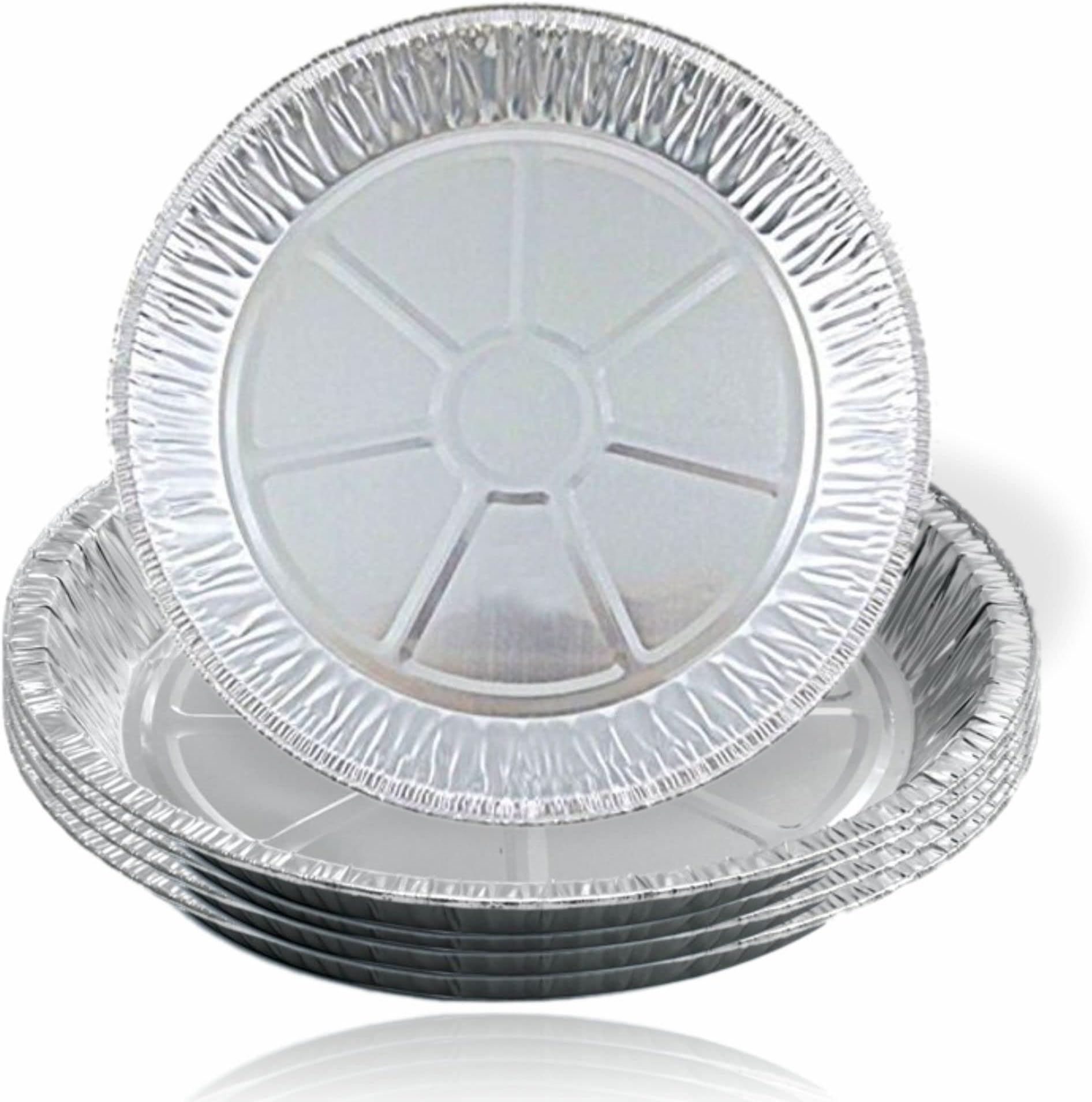 Kingfisher Foil Flan Dishes, Silver, Large, Pack of 6 : Amazon.co.uk ...