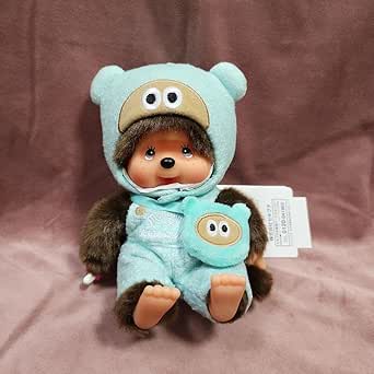 Amazon.co.jp: Monchhichi Tanukyan Friends Sekiguchi Plush Toy : Toys ...