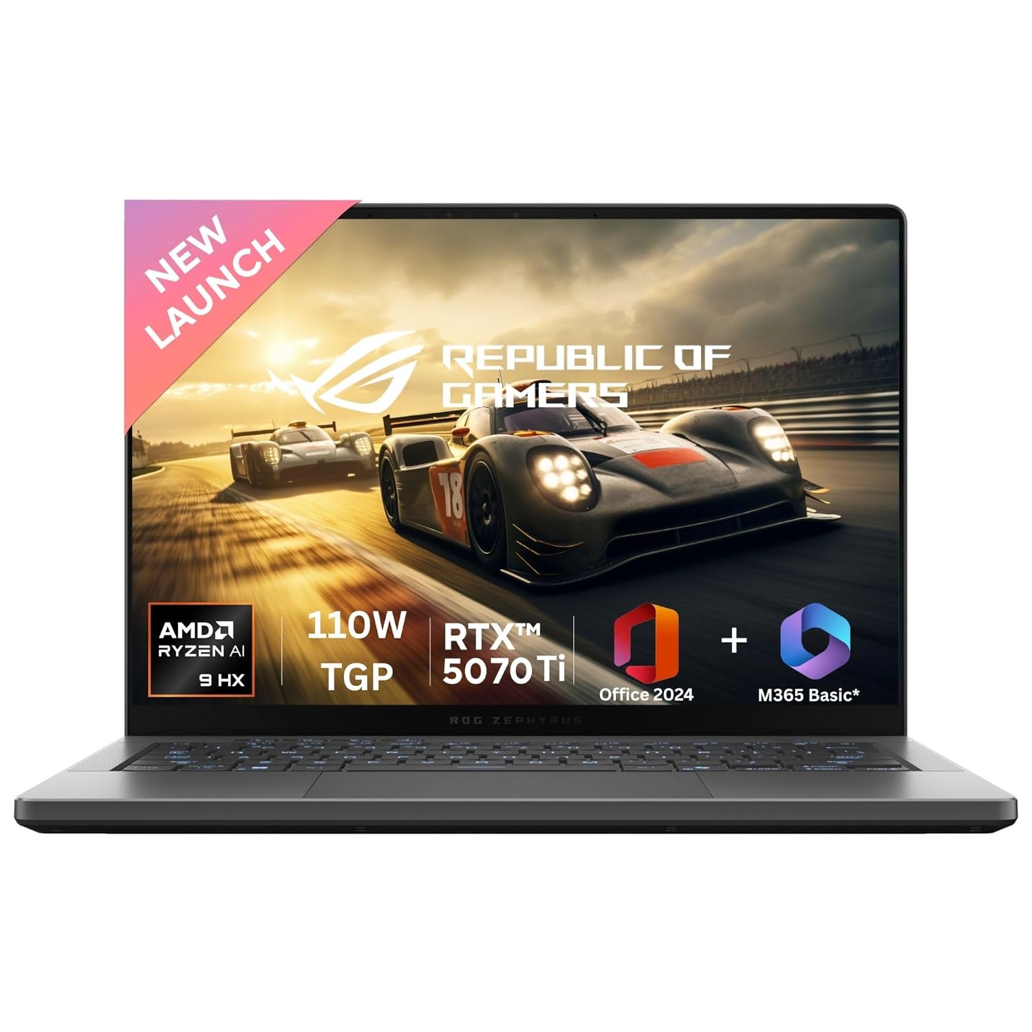 ASUS ROG Zephyrus G14,AMD Ryzen AI 9 HX 370 Gaming Laptop(RTX 5070 Ti ...