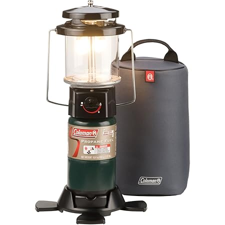 Amazon.com: Coleman 1000 Lumens Deluxe Propane Lantern, Gas Lantern ...