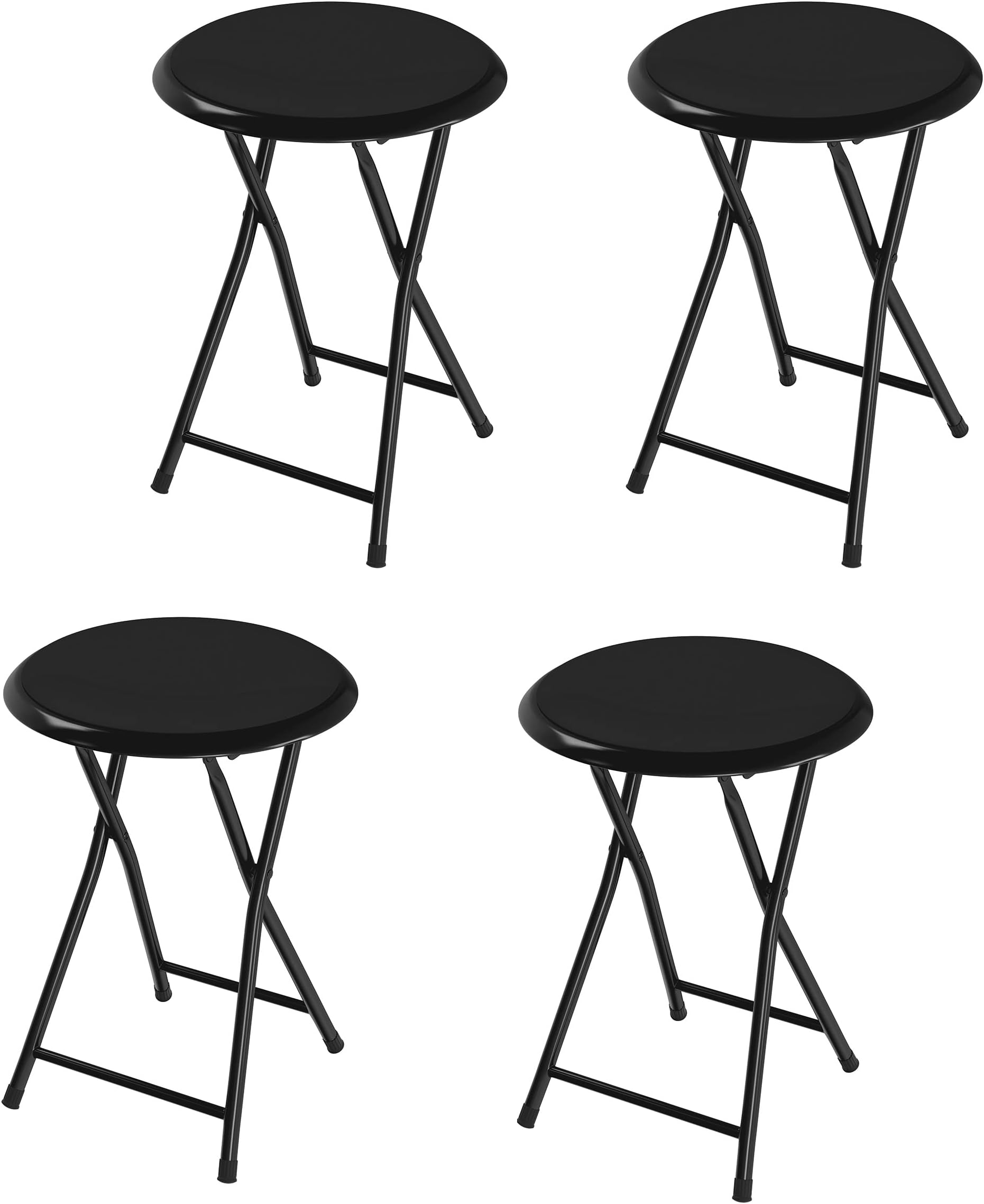 Amazon.com: Folding Stool - Backless 18-Inch Stool with 225lb Capacity ...