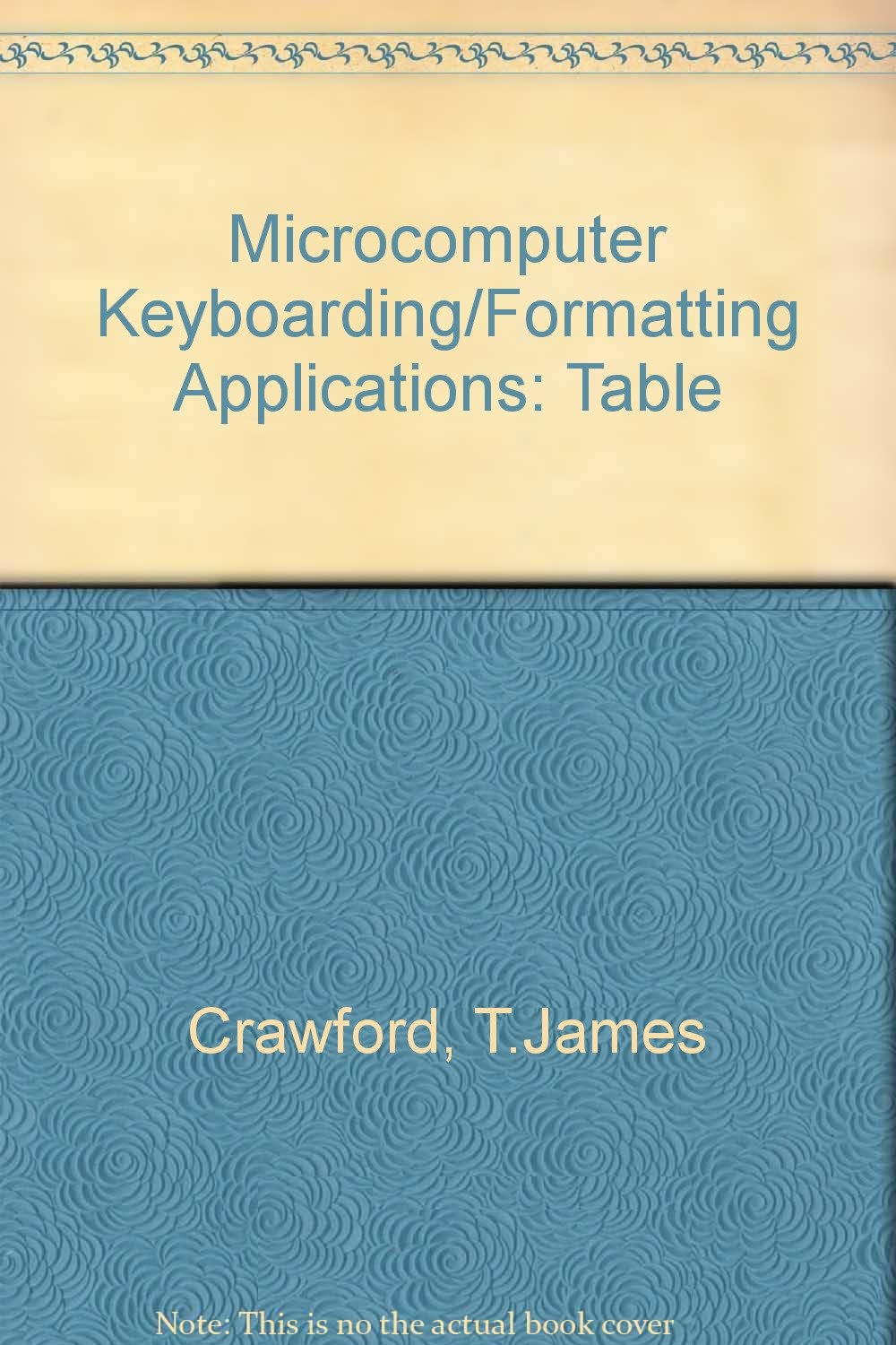 Microcomp Table Format: Crawford: 9780538261319: Amazon.com: Books