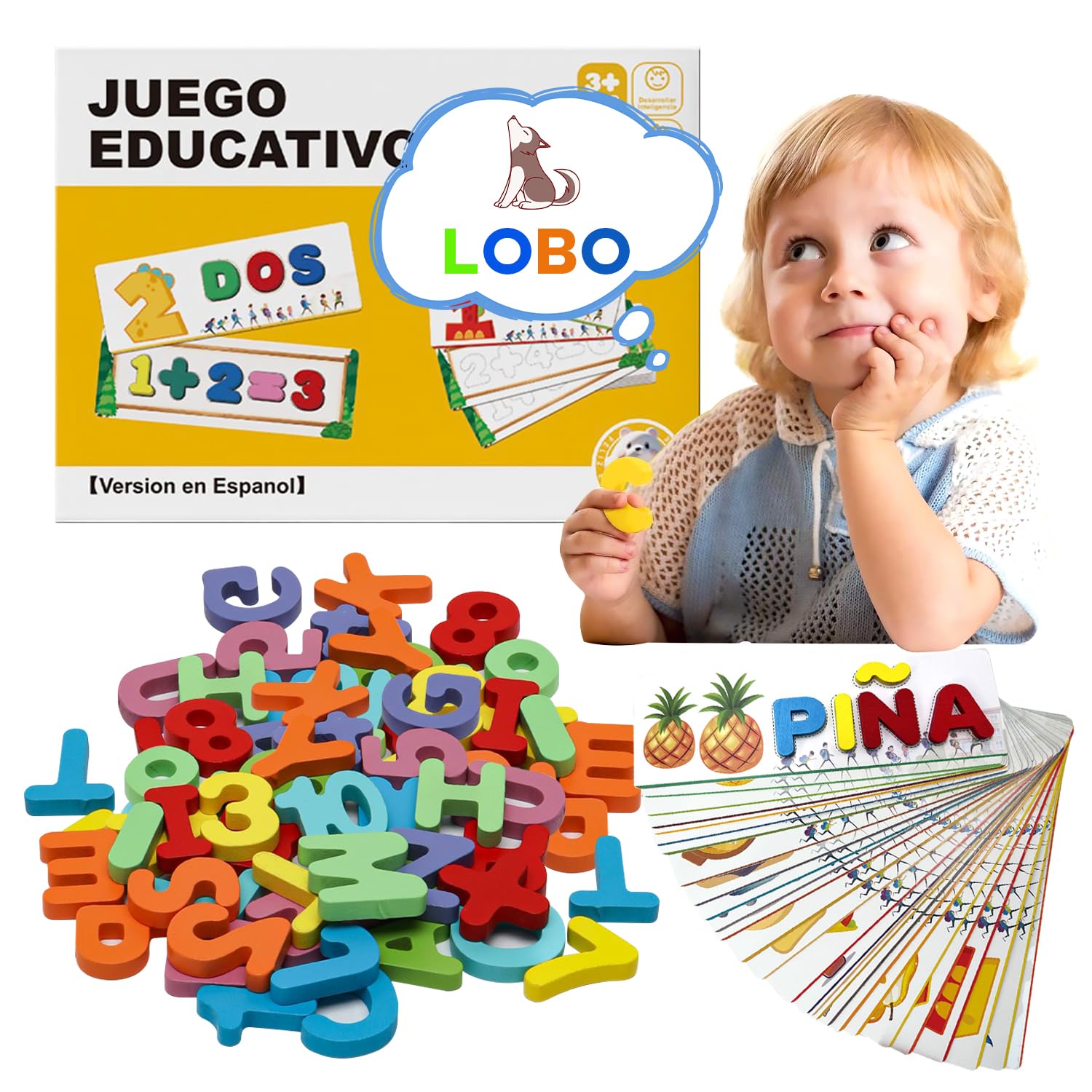 Juego de Abecedario Educativo de Ortografía en Español para Niños ...