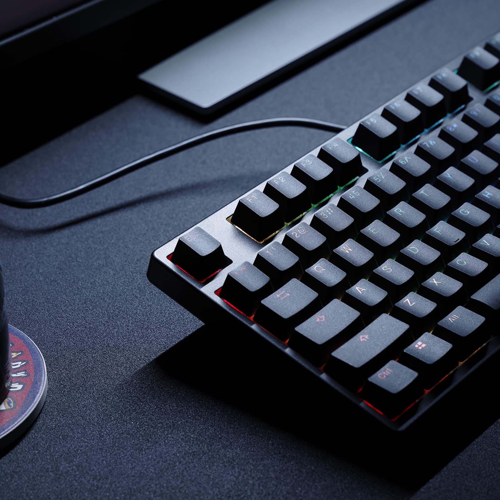 Akko 3087S RGB Mechanical Gaming Keyboard LED Backlit Computer Keyboard ...