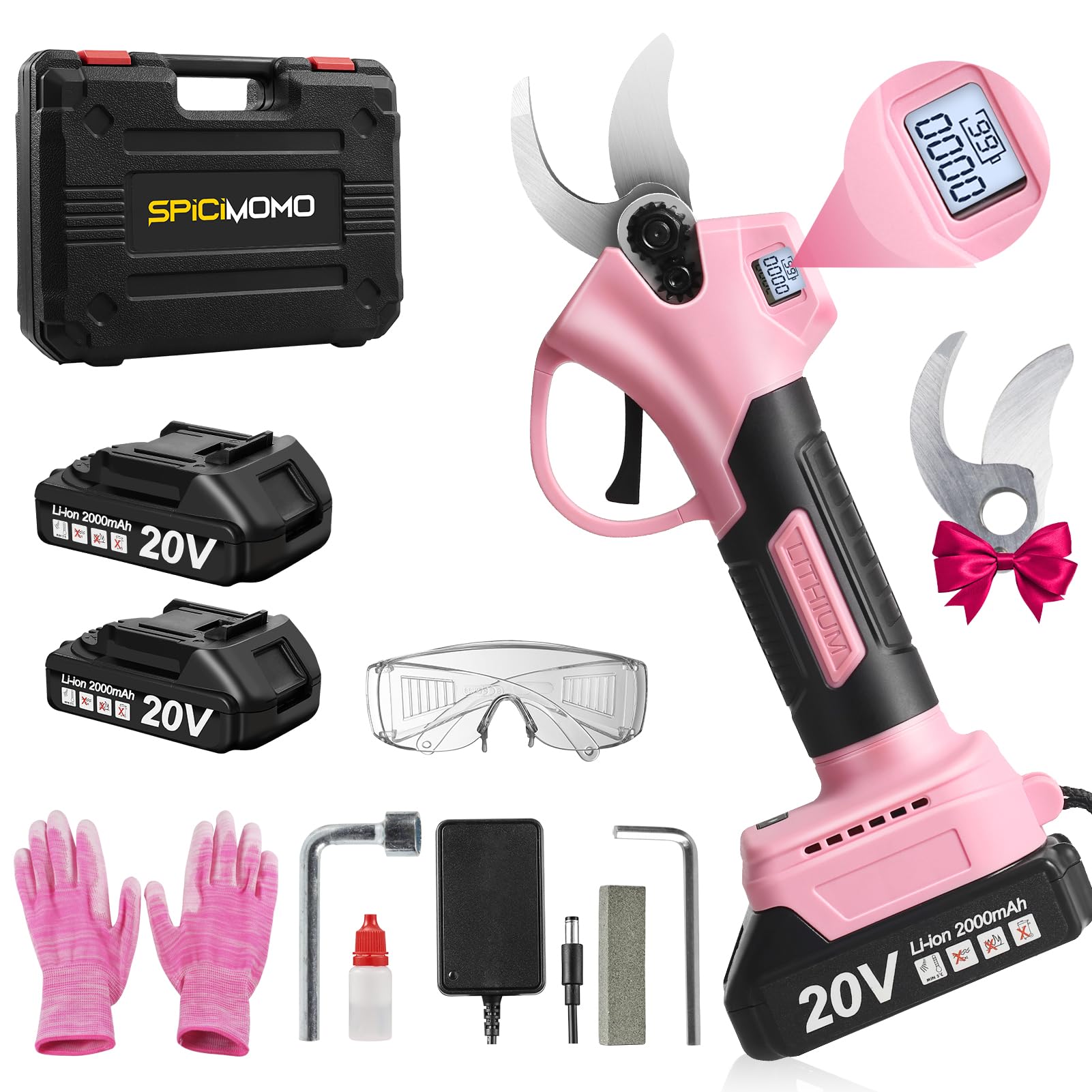 Amazon.com: Electric Pruning Shears Cordless- Brushless & Professional ...