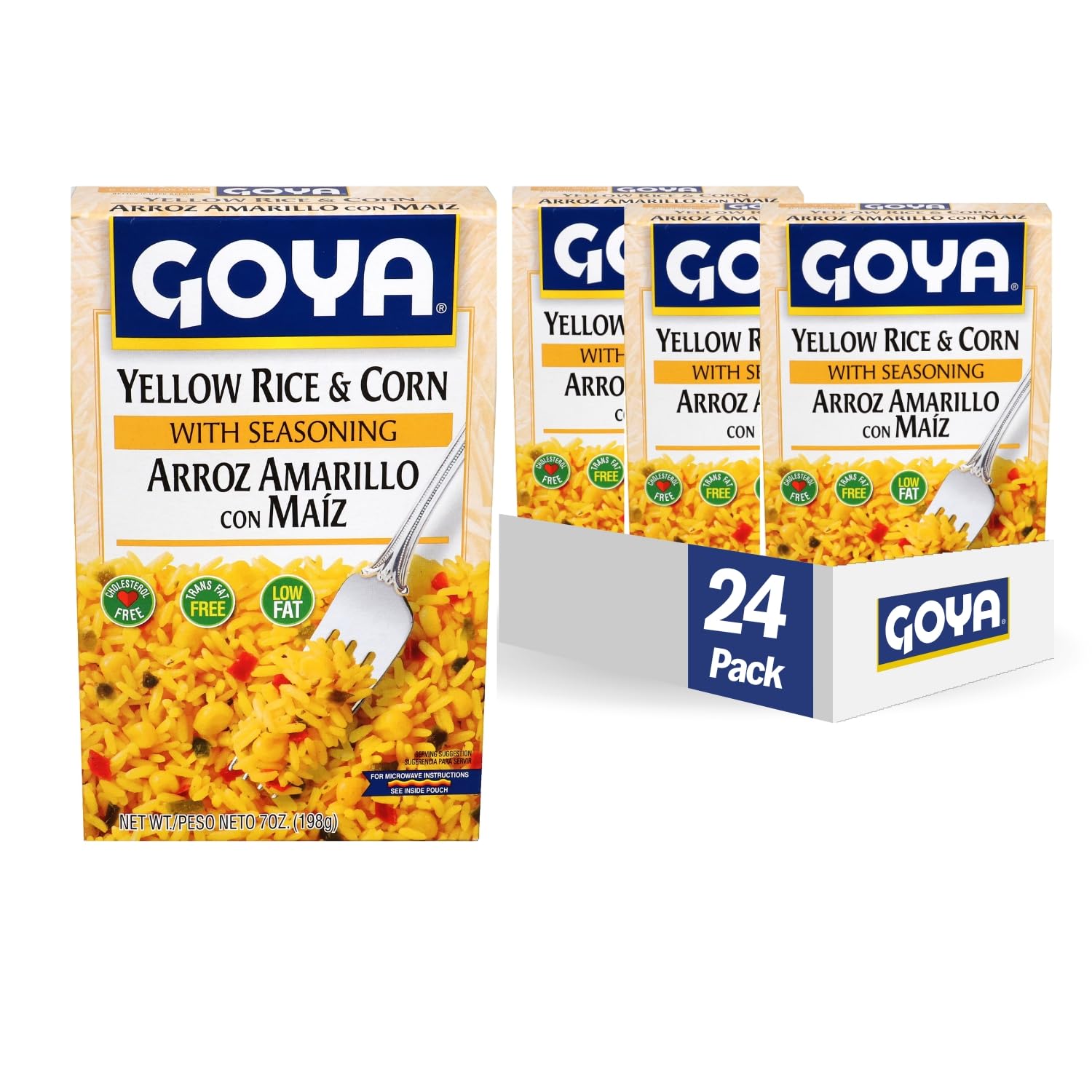 Amazon.com : Goya Foods Yellow Rice and Corn Mix, 8-Ounce (Pack of 24 ...
