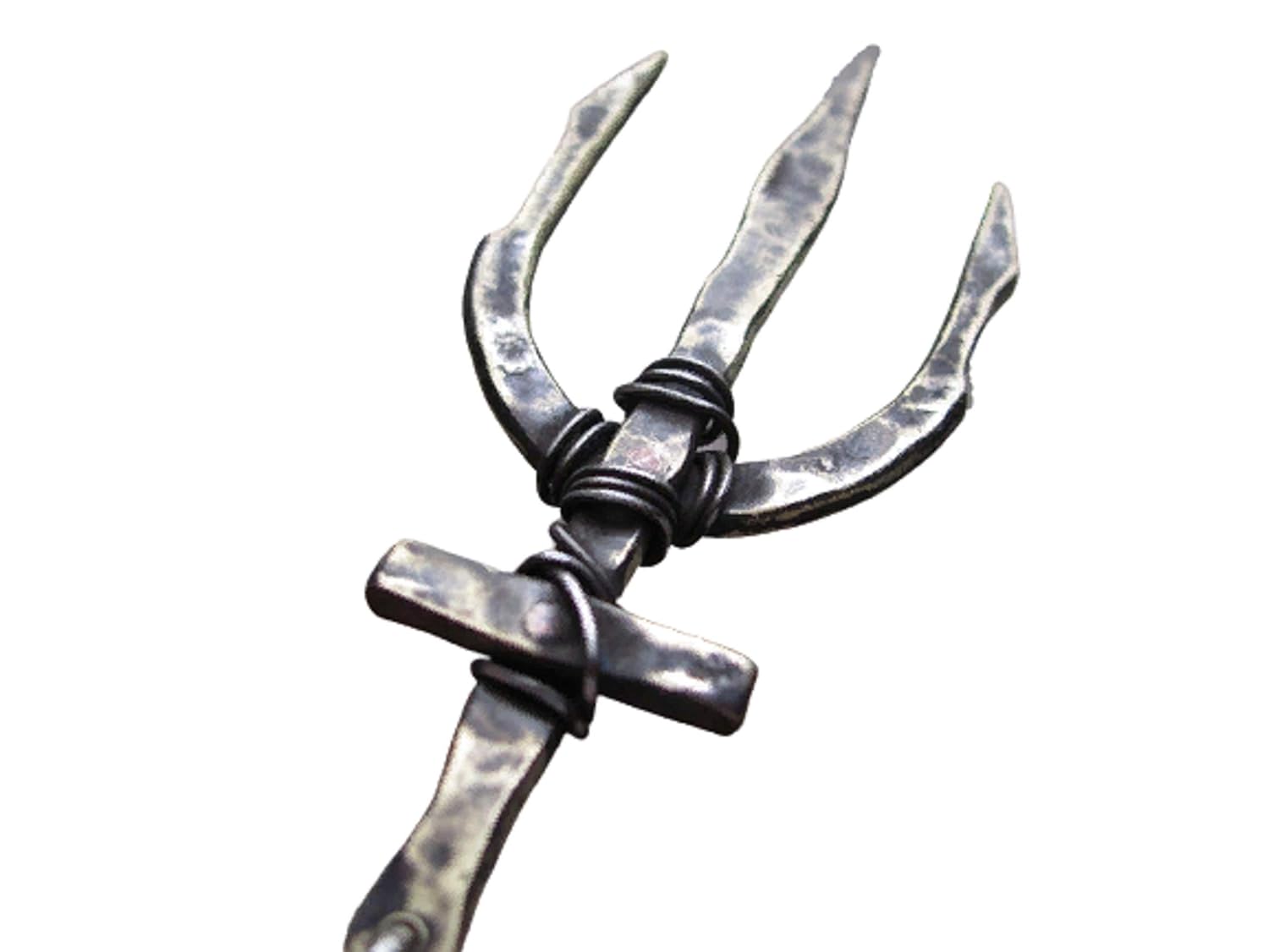 Amazon.com: Trident Necklace Trident Pendant Forged Necklace Trident ...