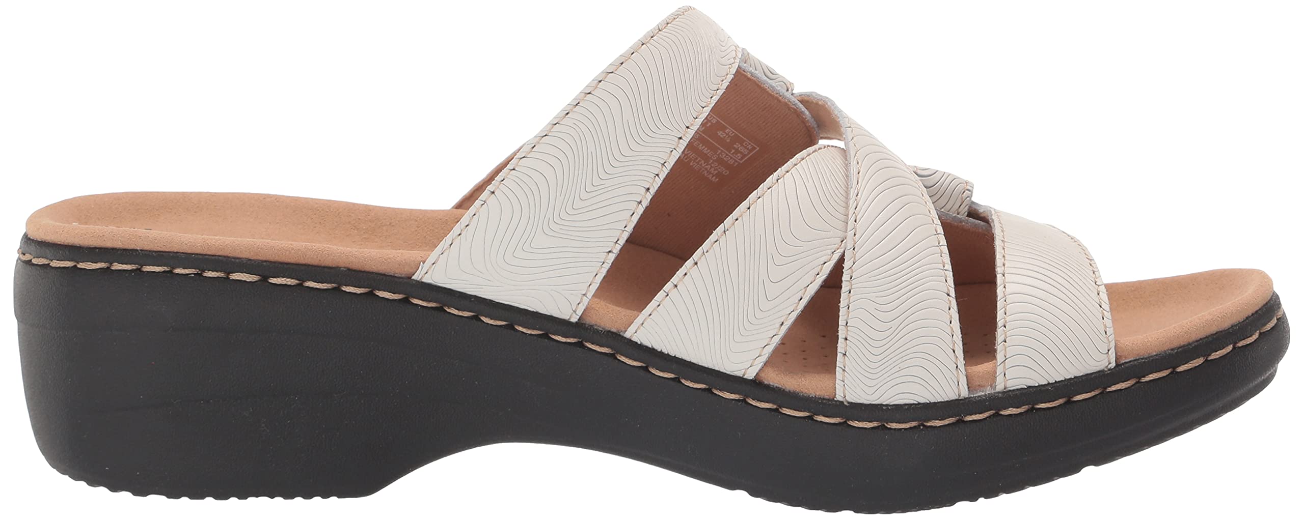 Snapklik.com : Clarks Collection Womens Merliah Karli Wedge Sandal