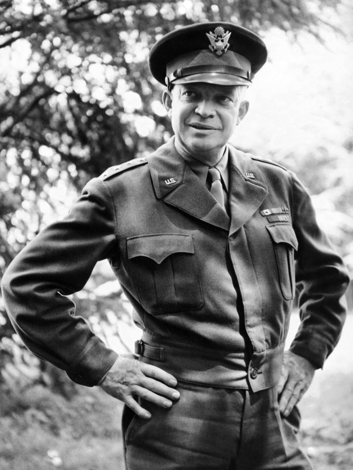 Amazon.com: ART.COM Wall Photo General Dwight Eisenhower, Supreme ...
