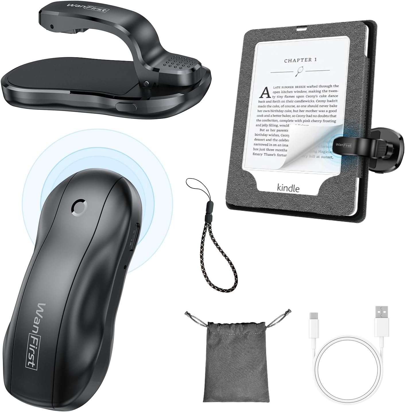 Amazon.com: CKG 2 in 1 Kindle Page Turner Remote and Tiktok Scrolling ...