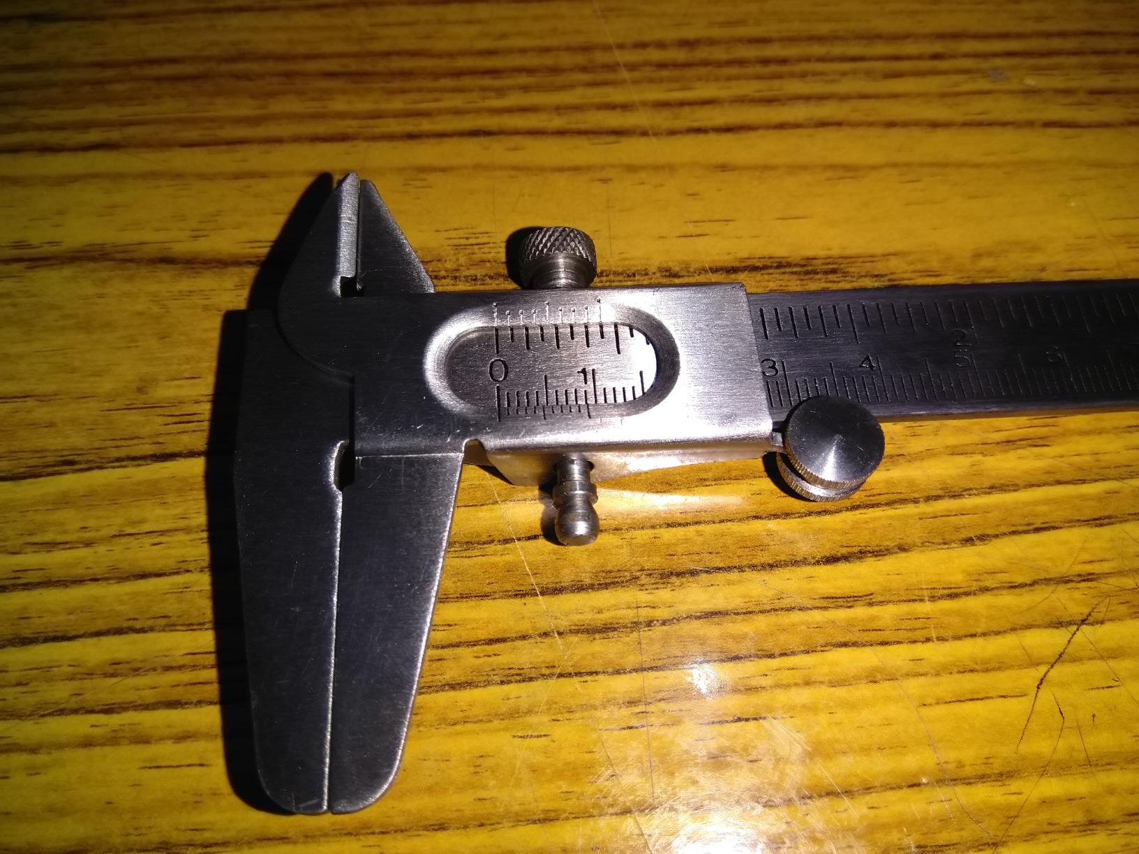 LOVELY® Kristeel Vernier Caliper Slide Caliper 0 to 125 mm Columbus ...