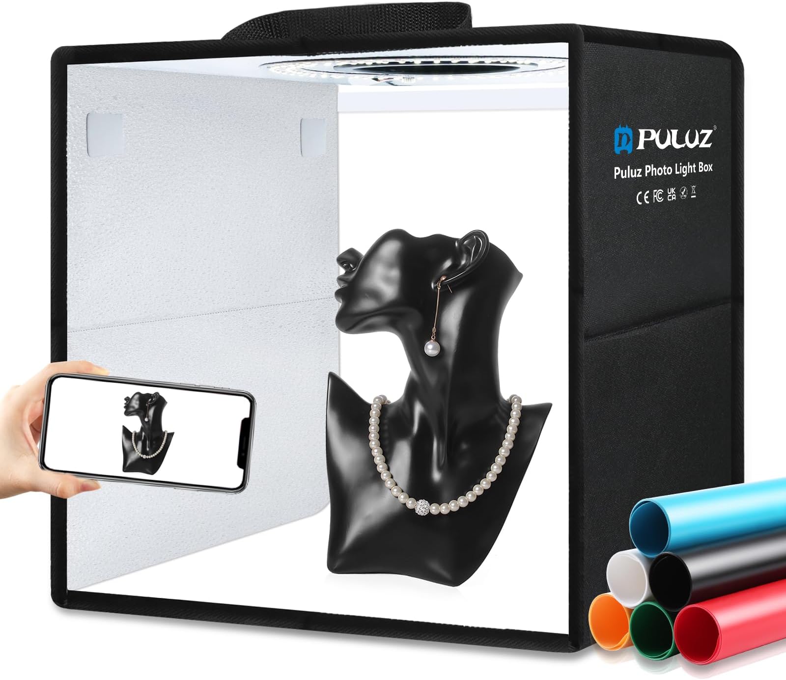 Amazon.com : Mini Photo Studio Box, PULUZ 20cm Portable Photography ...