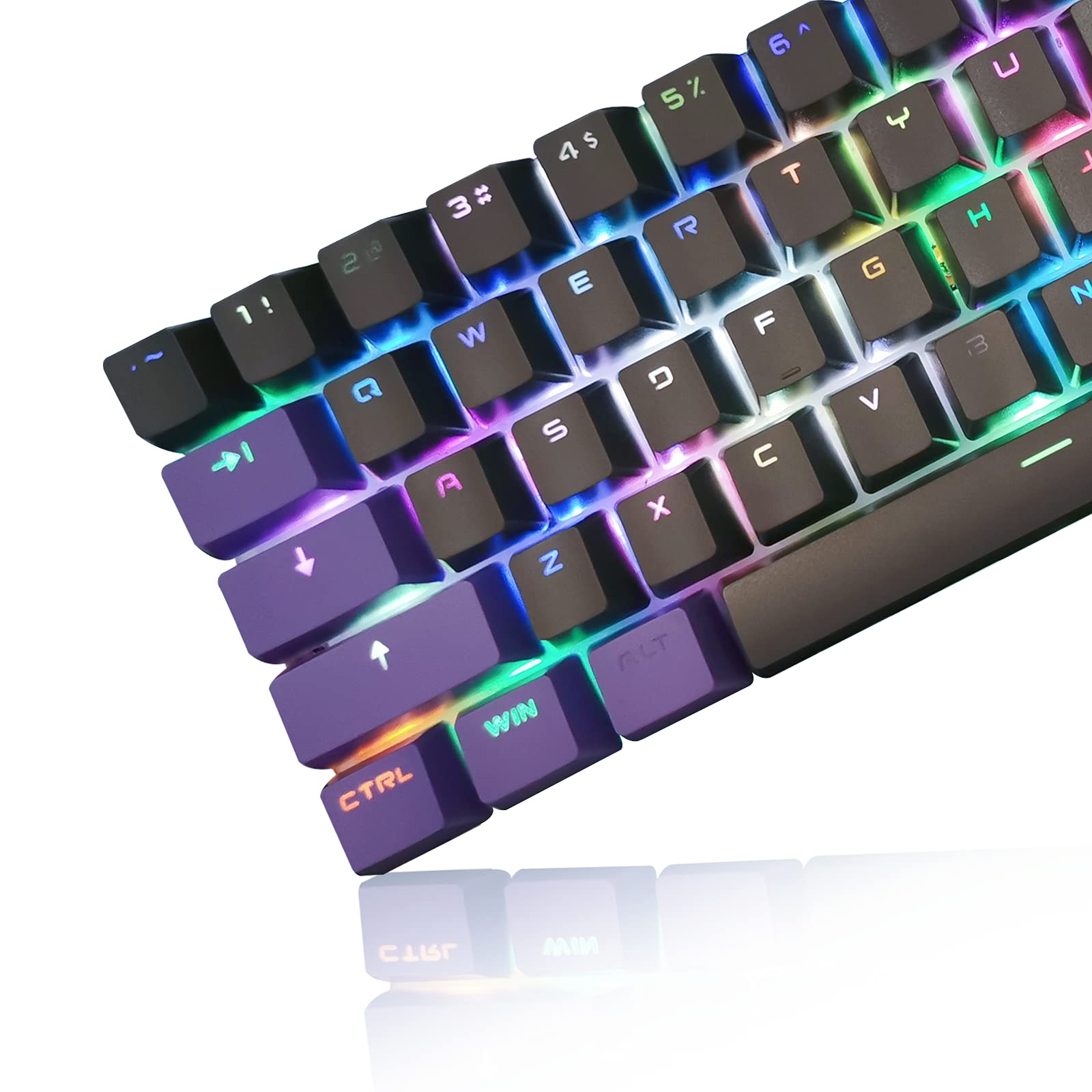 Buy XVX Custom Keycaps-Keycaps 60 Percent, 104 Keys Double Backlit OEM ...