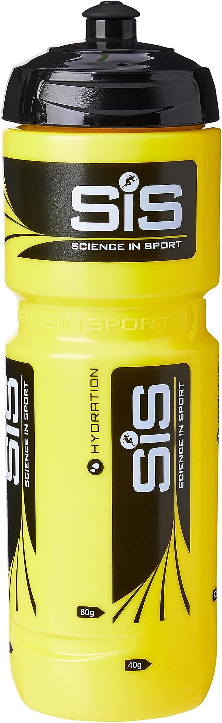 Amazon.com: Science in Sport Pro Water Bottle w/Easy Mixing | Yellow ...