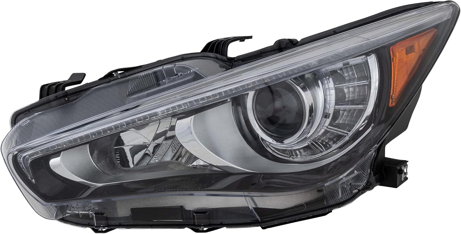 Amazon.com: Garage-Pro Headlight Compatible With 2014-2017 Infiniti Q50 ...