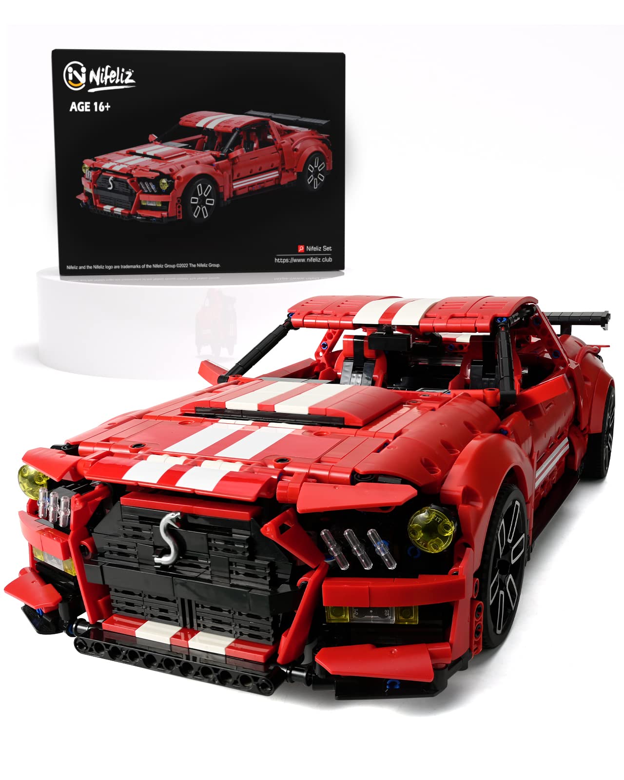 Buy Nifeliz Sby GT50 Muscle Car Building Kit and Engineering Toy, Adult ...