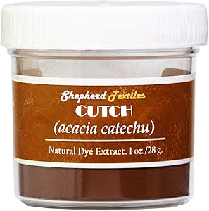 Amazon.com: Shepherd Textiles Cutch Extract Natural Dye, 1 oz.