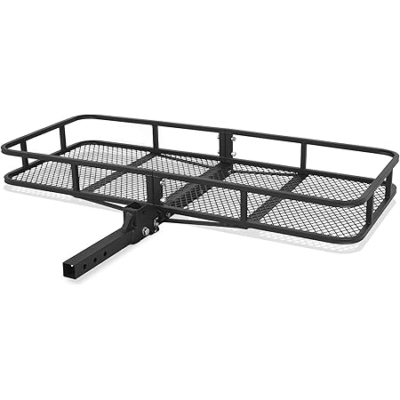 Amazon.com: MaxxHaul 70107 53" x 19-1/2" Hitch Cargo Carrier - Trailer ...