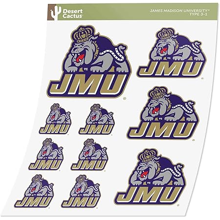 Amazon.com: James Madison University JMU Dukes Vinyl Decal Laptop Water ...