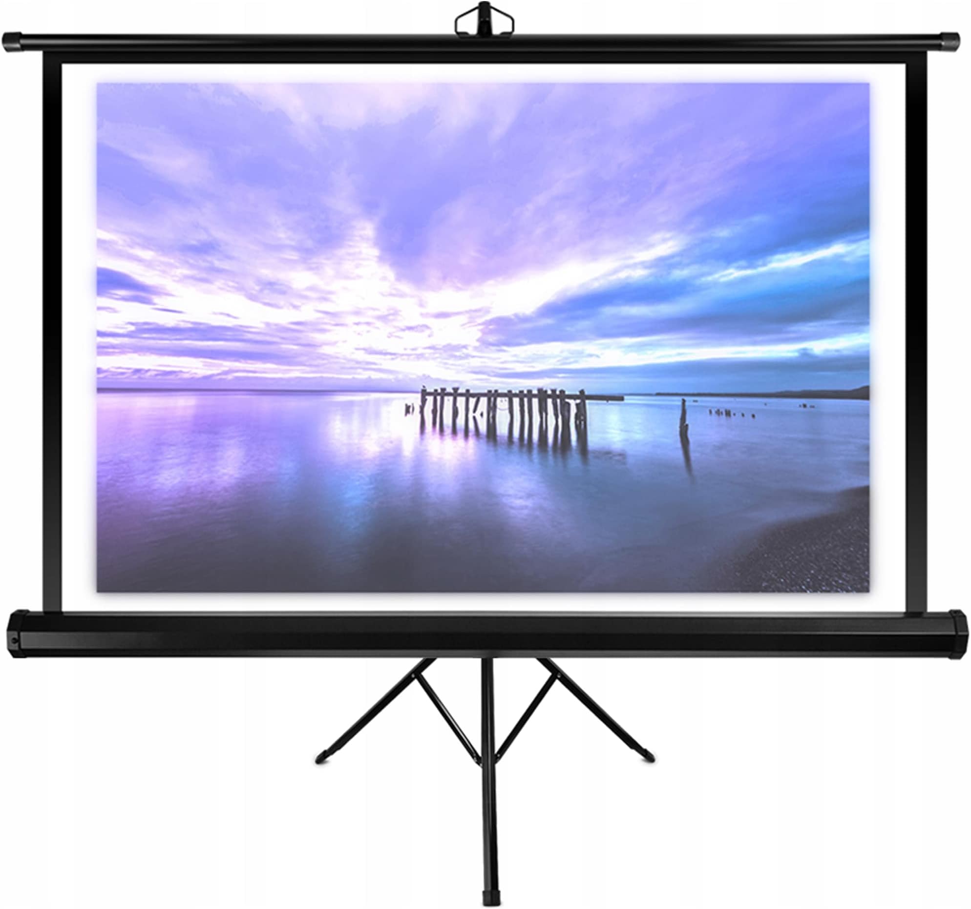 OVERMAX Tripod Screen 60" Pollici Schermo proiettore con supporto 116 x ...