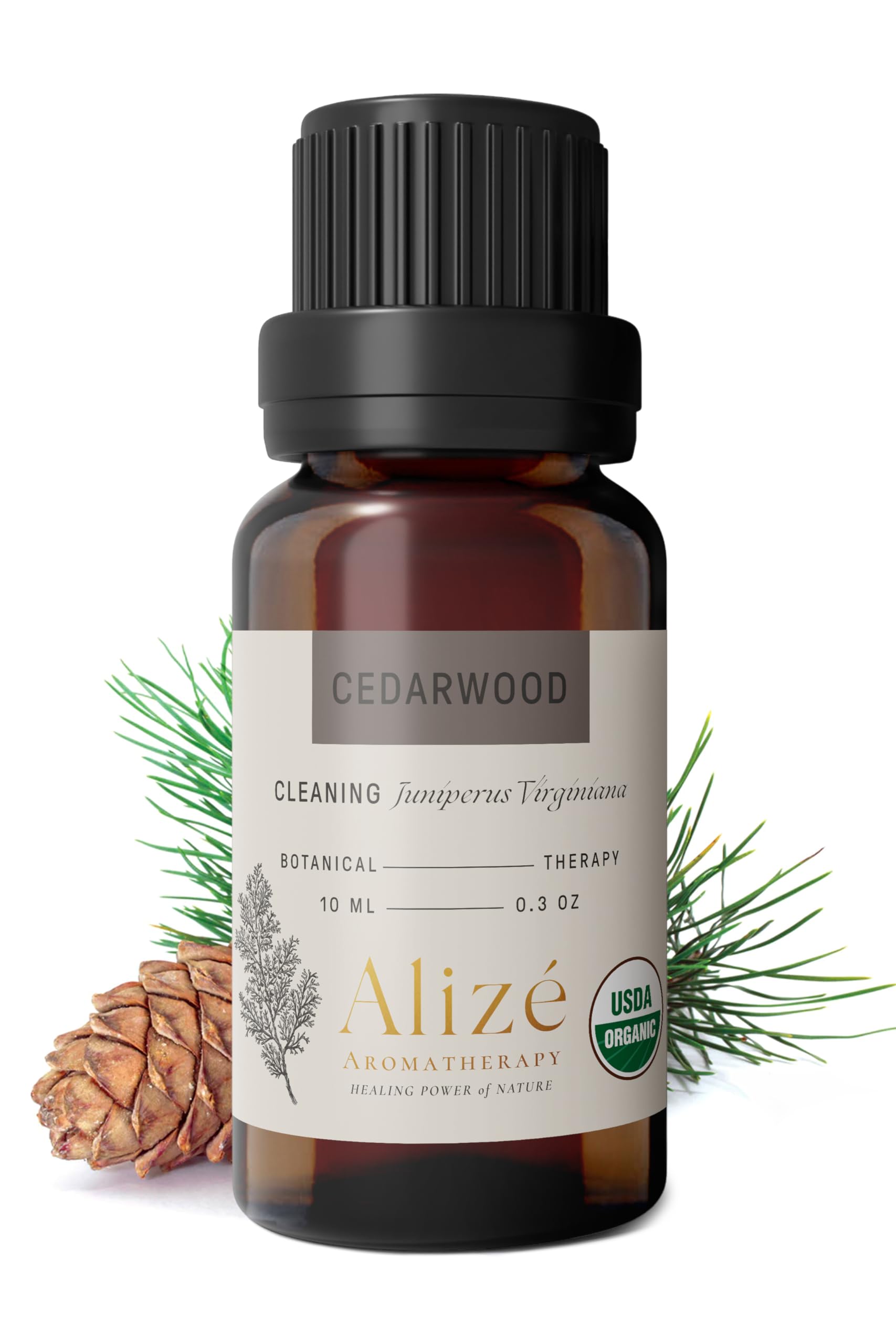 Amazon.com: Alizé Cedarwood Essential Oil, USDA Certified Organic 100% Natural & Pure Essential ...