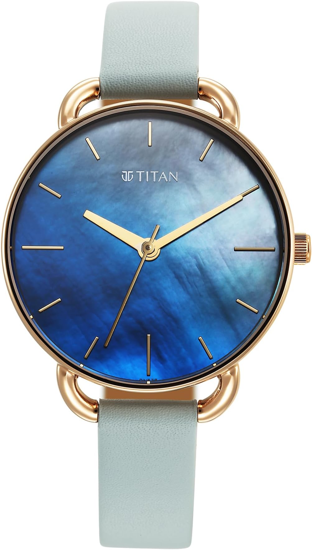 Buy Titan Purple Secluded Quartz Analog Blue Dial with Light Blue ...