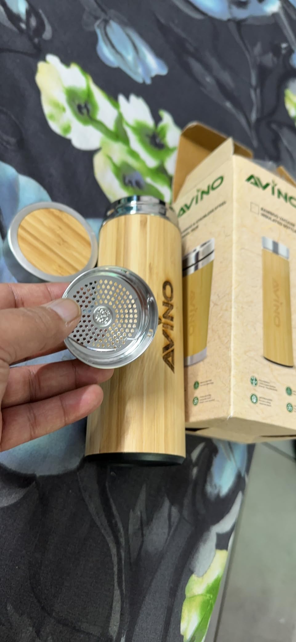 AVINO Pure Vacuum Insulated Stainless-Steel Water Bottle | Wide Mouth ...