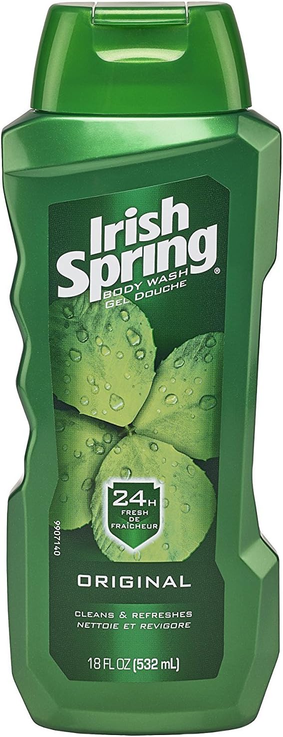 Amazon.com : Irish Spring Body Wash, Original, 18 Fl Oz (Pack of 1 ...
