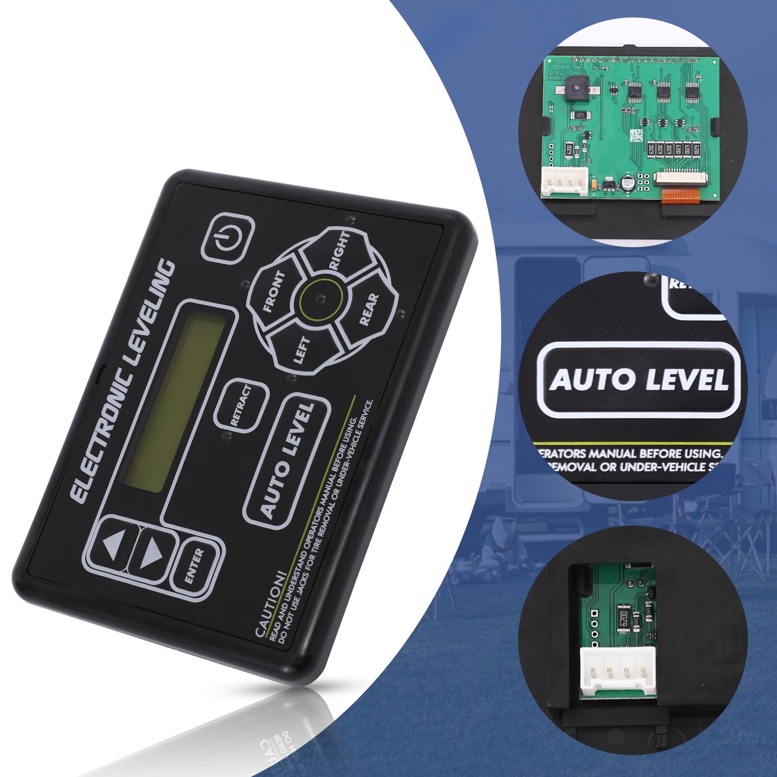 Ground Control TT Replacement Lippert RV Auto-Leveling Touchpad – Plug ...