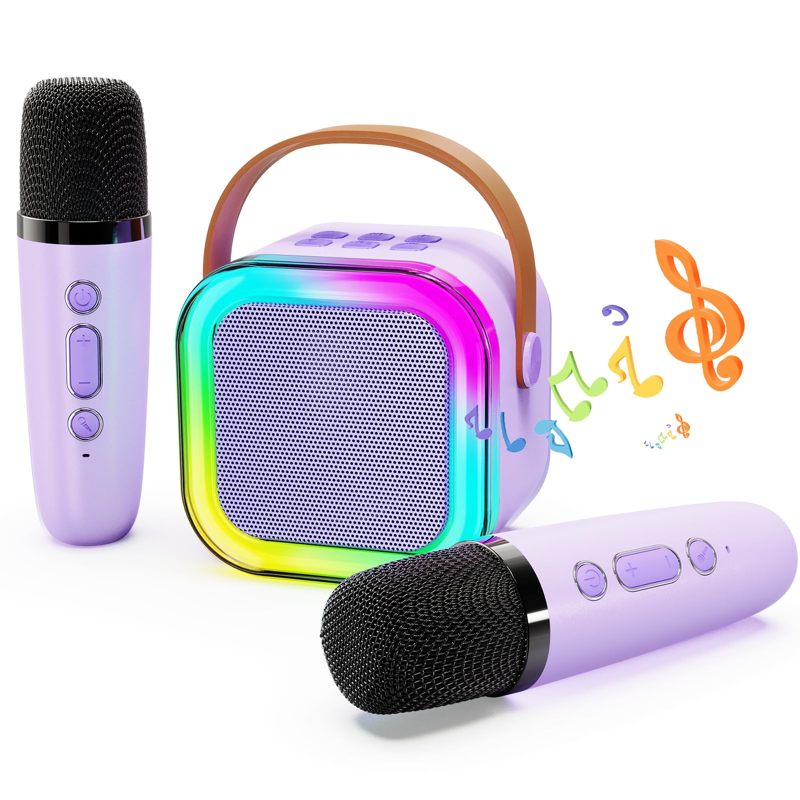 Amazon.com: BlueFire Portable Karaoke Machine with 2 Wireless ...