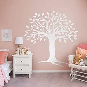 Amazon.com: FATHEAD Spring Tree (White) -Giant Removable Wall Decal ...