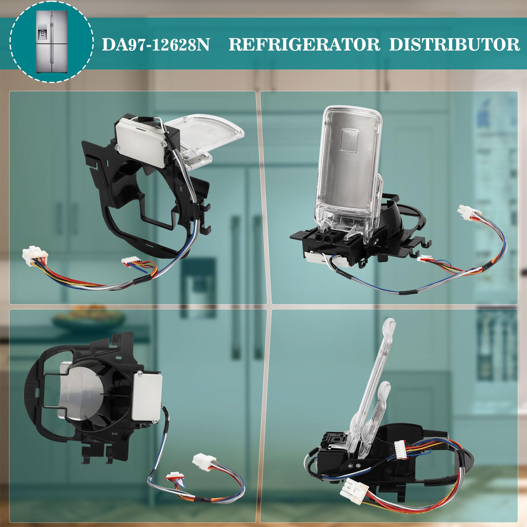 Snapklik.com : DA97-12628N Refrigerator Lever Dispenser Assembly For ...