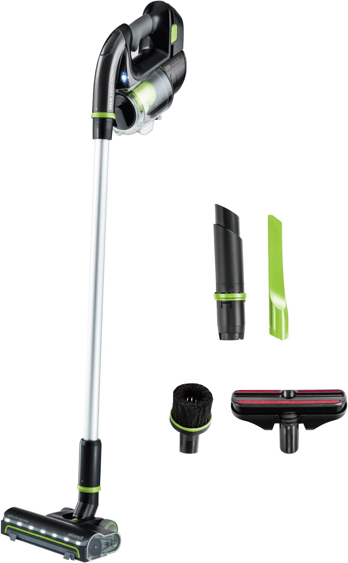 Amazon.com - BISSELL Multi Reach Plus Cordless Stick Vacuum 22v Lithium ...